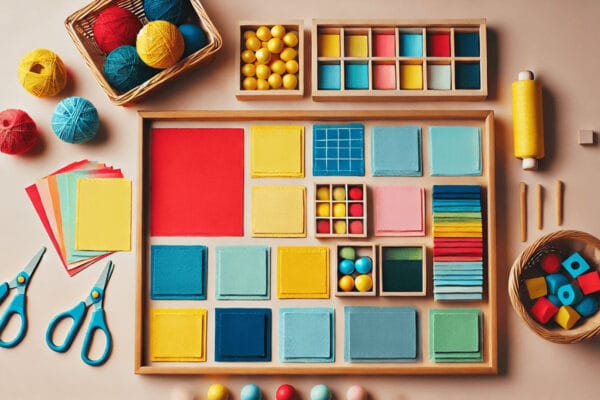 DIY Montessori Activity: Color Sorting Game for Toddlers | Starshine ...